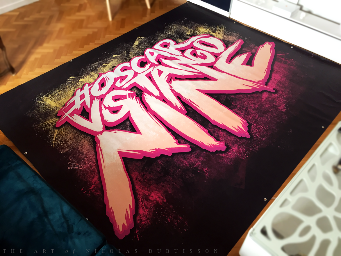 OSCAR VS TANGO NINE - Logo - The Art of Nicolas Dubuisson
