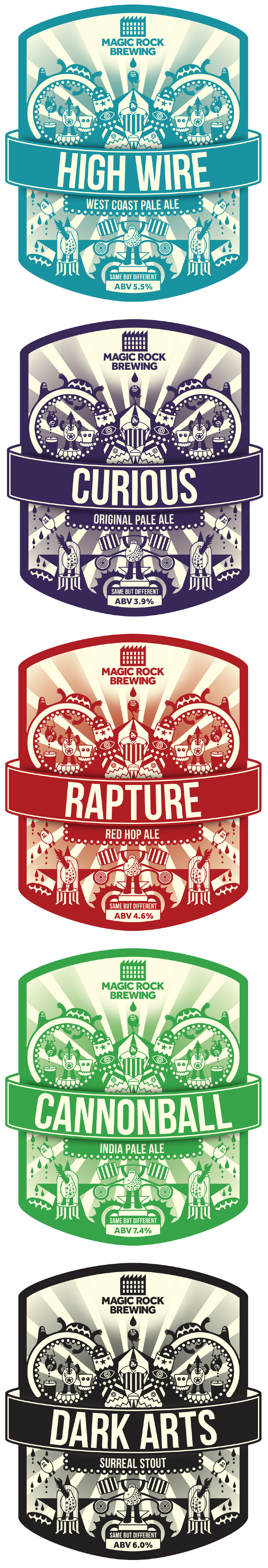 Magic Rock Brewing - Richard Norgate Design