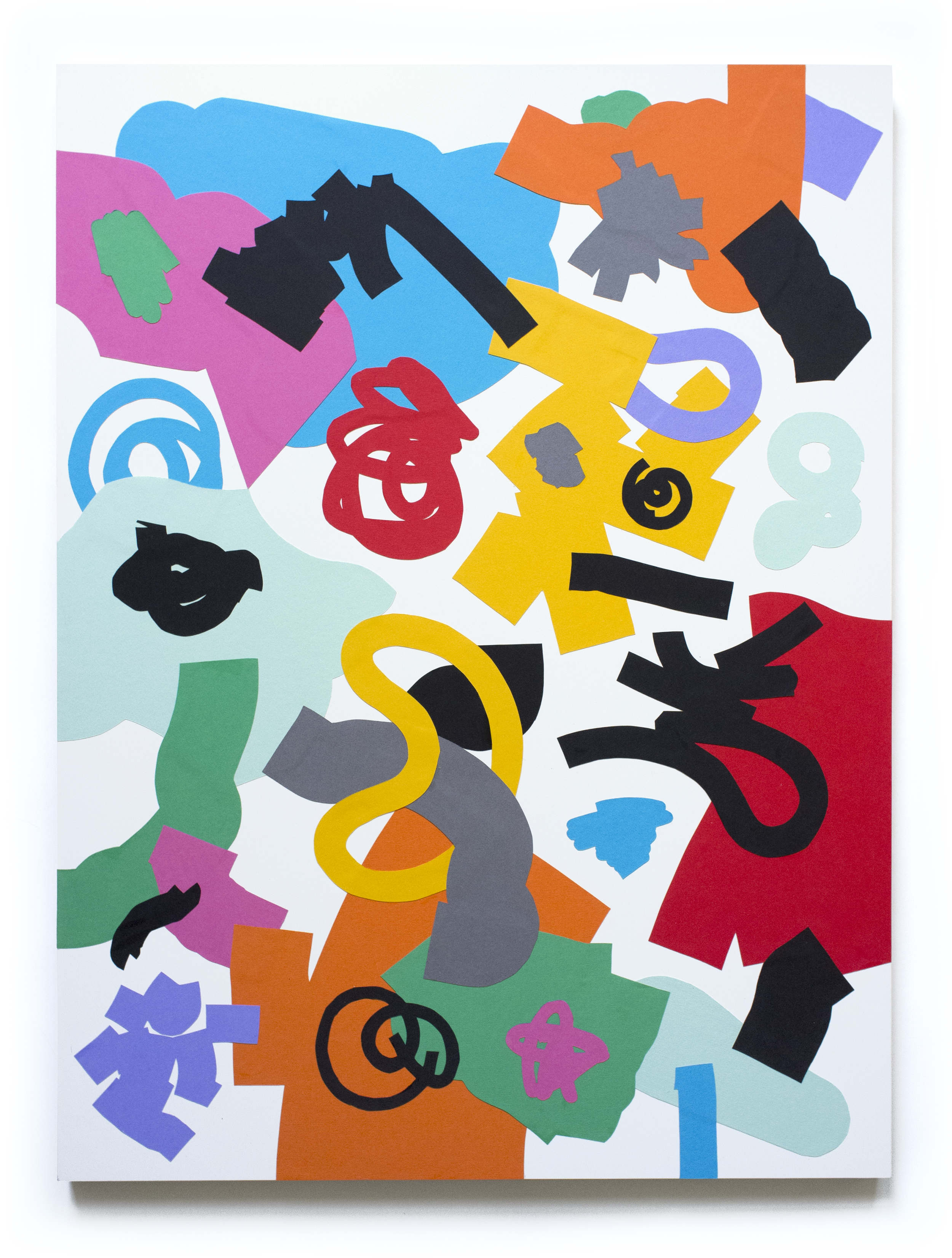 Cut Paper Composition - Skip Dolphin Hursh