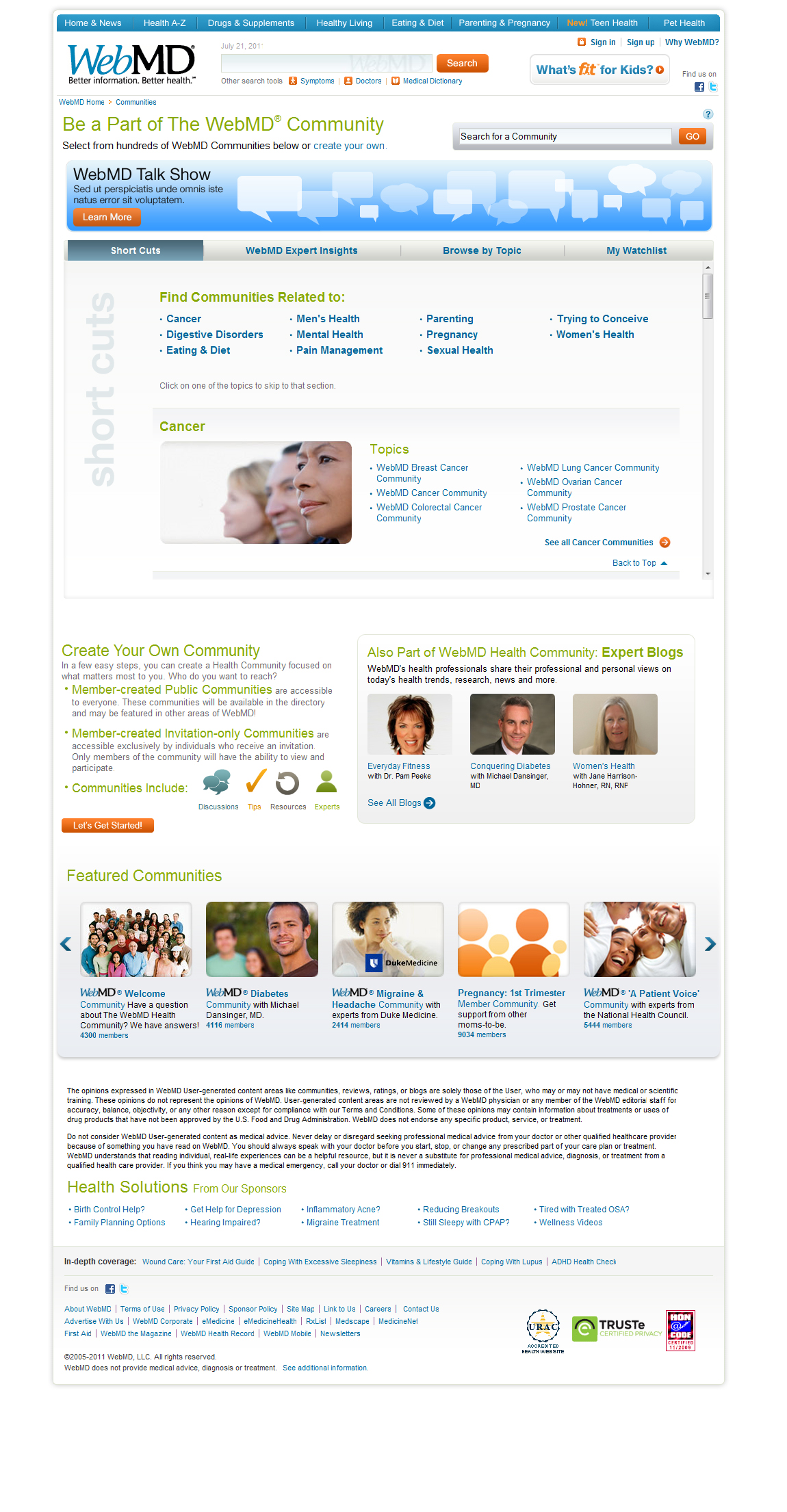 WebMD.com - Vikki Vaden