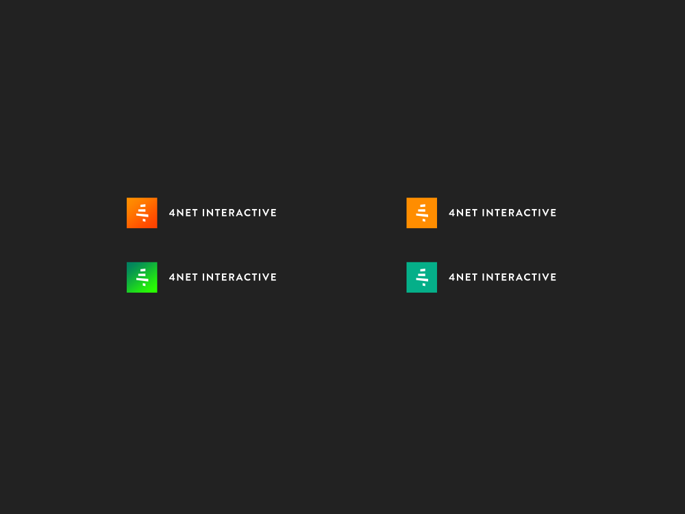 4net new brand identity - Jos Reuvers. Interactive art director