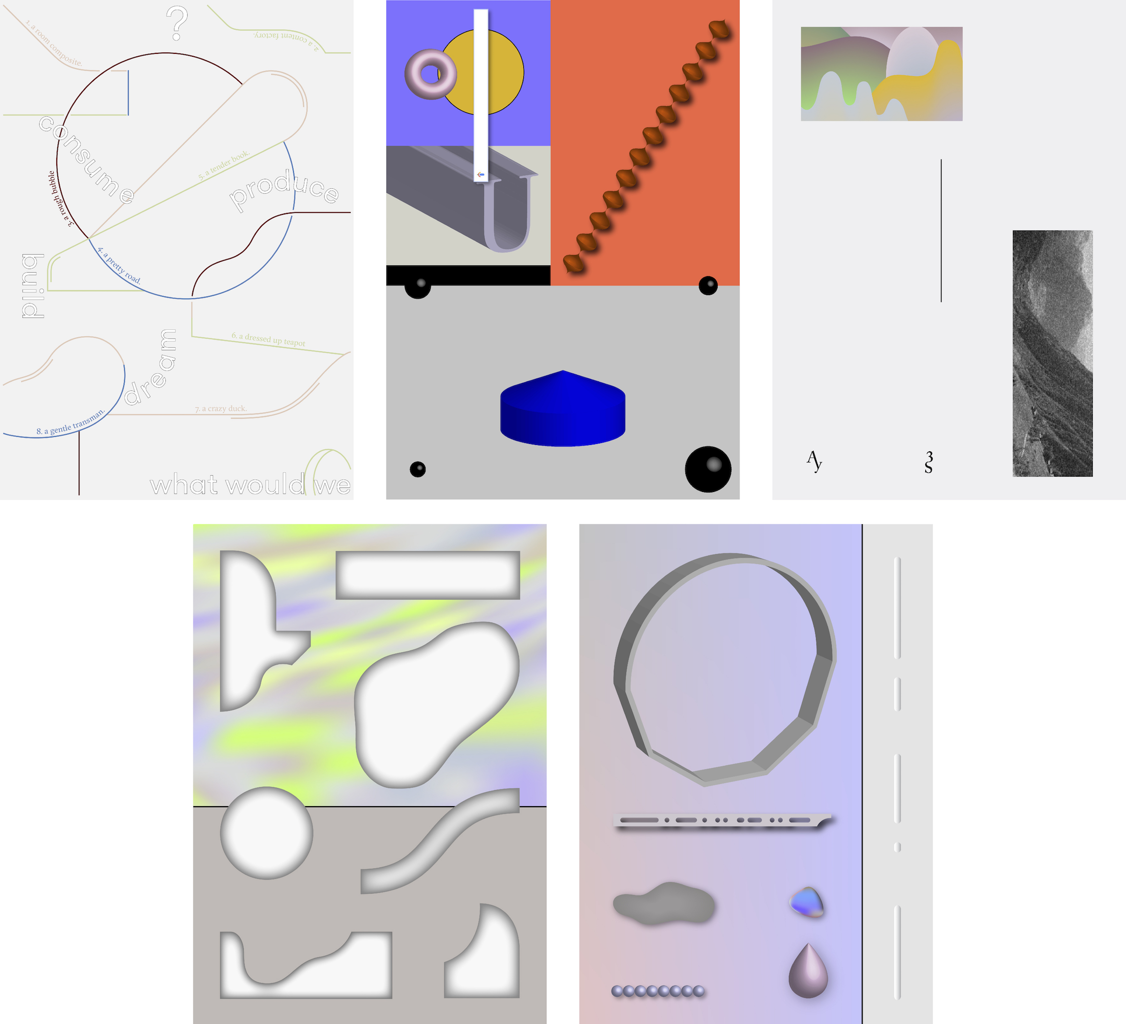 Random poems for life: posters - Shan Zhou