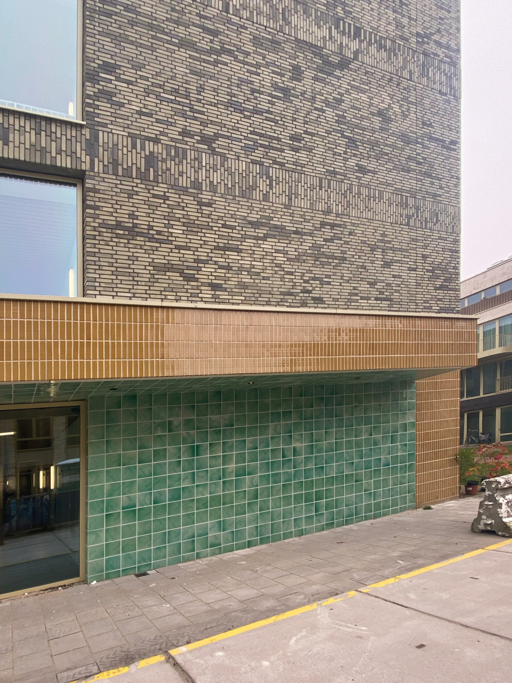 Ceramic tiles for KorthTielens Architects with Royal Tichelaar Makkum ...