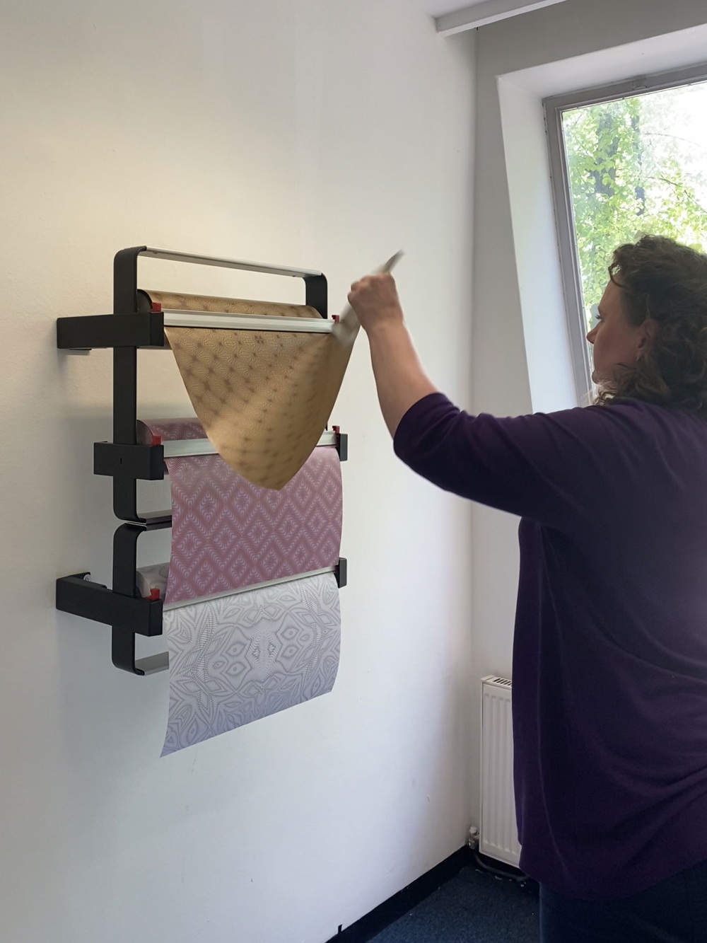 What to wrap? paper installation West Den Haag - www.hansje.net