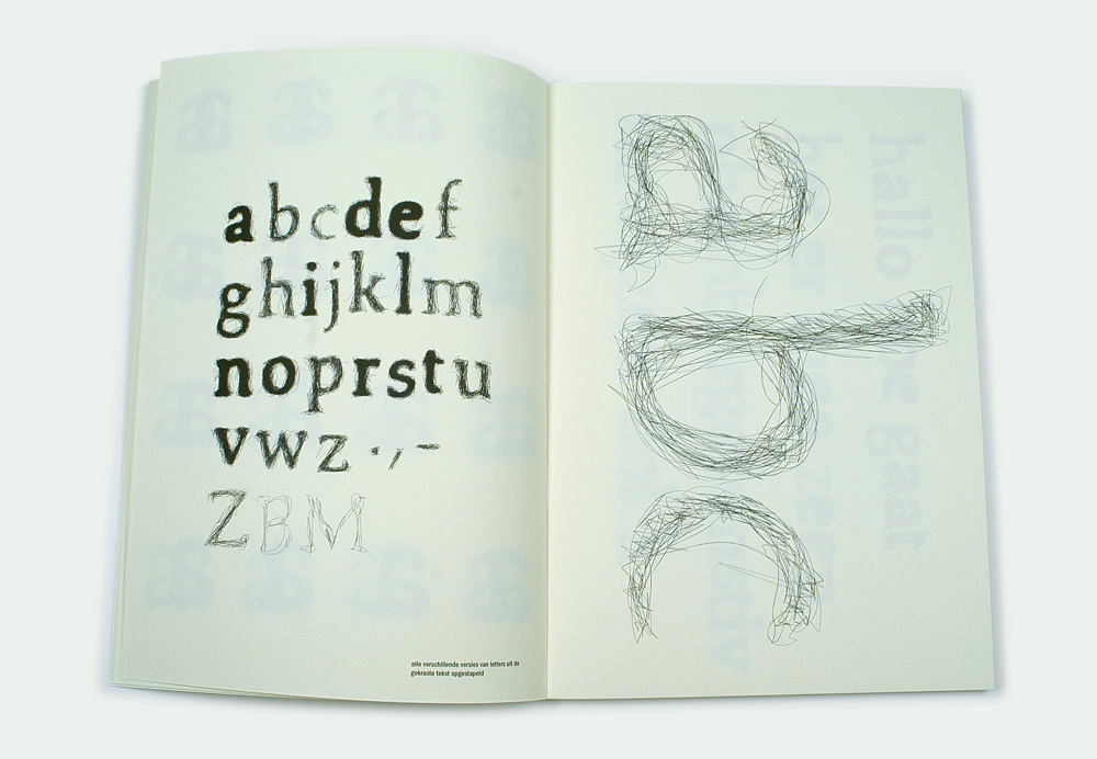 Scratched Letter - www.hansje.net