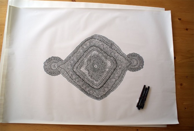 Doily - Table Cloth - www.hansje.net