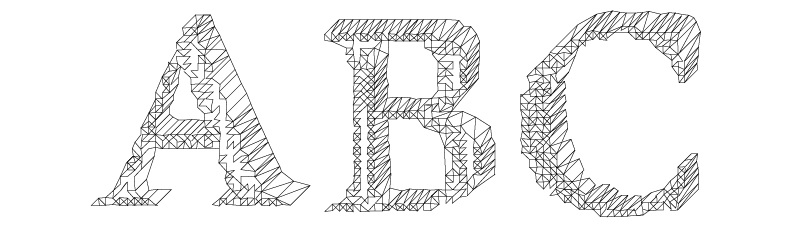 Grid Letter - www.hansje.net