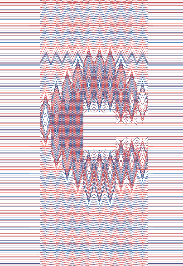 Blue Red Alphabet - www.hansje.net