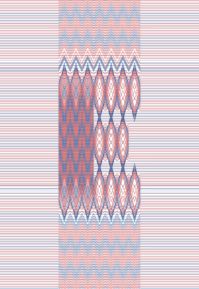 Blue Red Alphabet - www.hansje.net