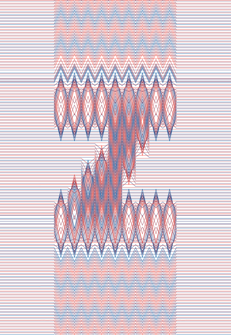 Blue Red Alphabet - www.hansje.net