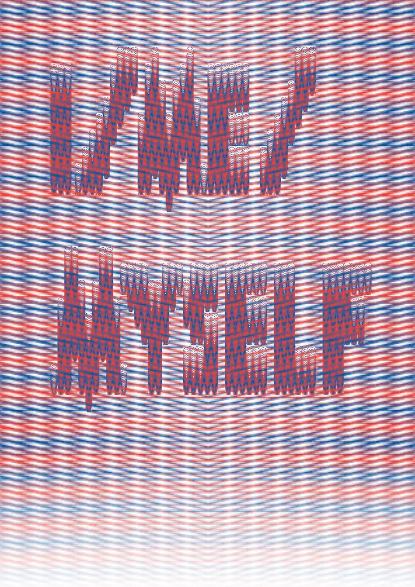 Blue Red Alphabet - www.hansje.net