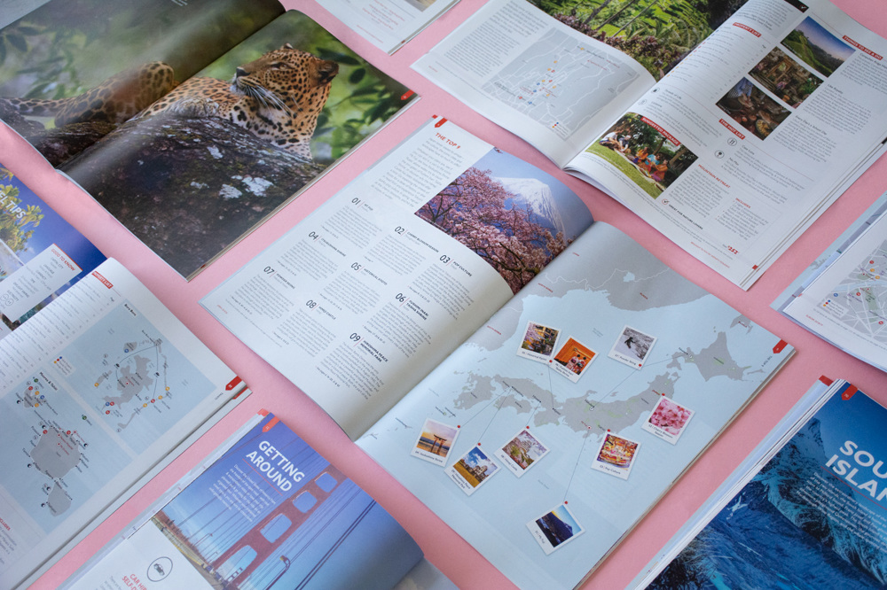 Flight Centre Brochures - Vaimiti Tragin: Design & Illustration