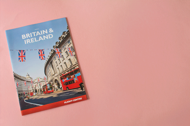 Flight Centre Brochures - Vaimiti Tragin: Design & Illustration