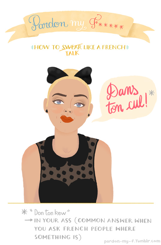 Pardon My F***** - Vaimiti Tragin: Design & Illustration