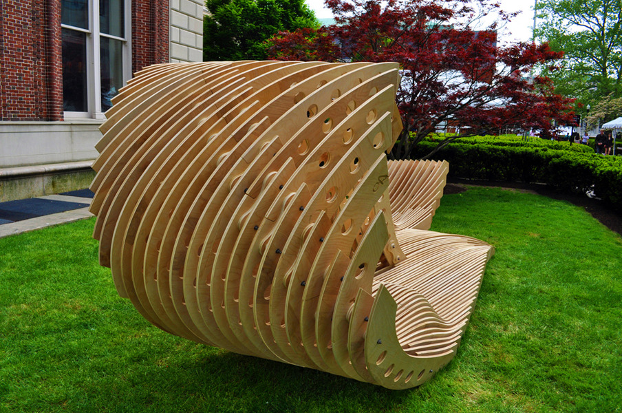 VISUAL PERMEABILITY PAVILION - Aaron Berman Architecture