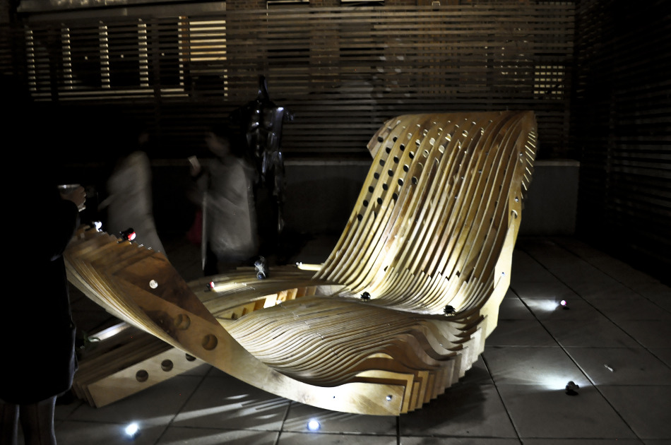 VISUAL PERMEABILITY PAVILION - Aaron Berman Architecture