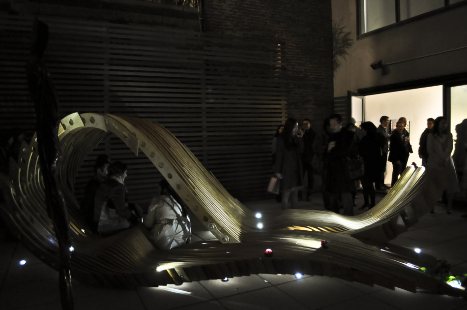 VISUAL PERMEABILITY PAVILION - Aaron Berman Architecture