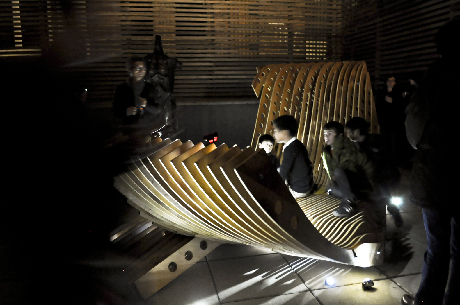 VISUAL PERMEABILITY PAVILION - Aaron Berman Architecture