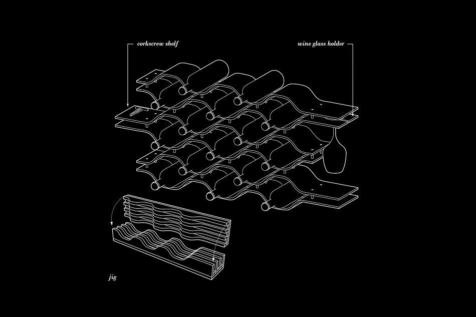 BEND RACK - Aaron Berman Architecture