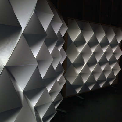 Score for Rhombi Wall - Floor van de Velde