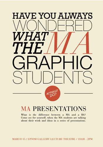 Posters - Dan Holmgren - Graphic Designer