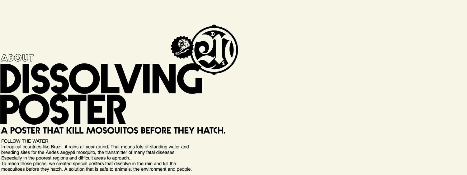 Dissolving poster - Daniel Schiavon