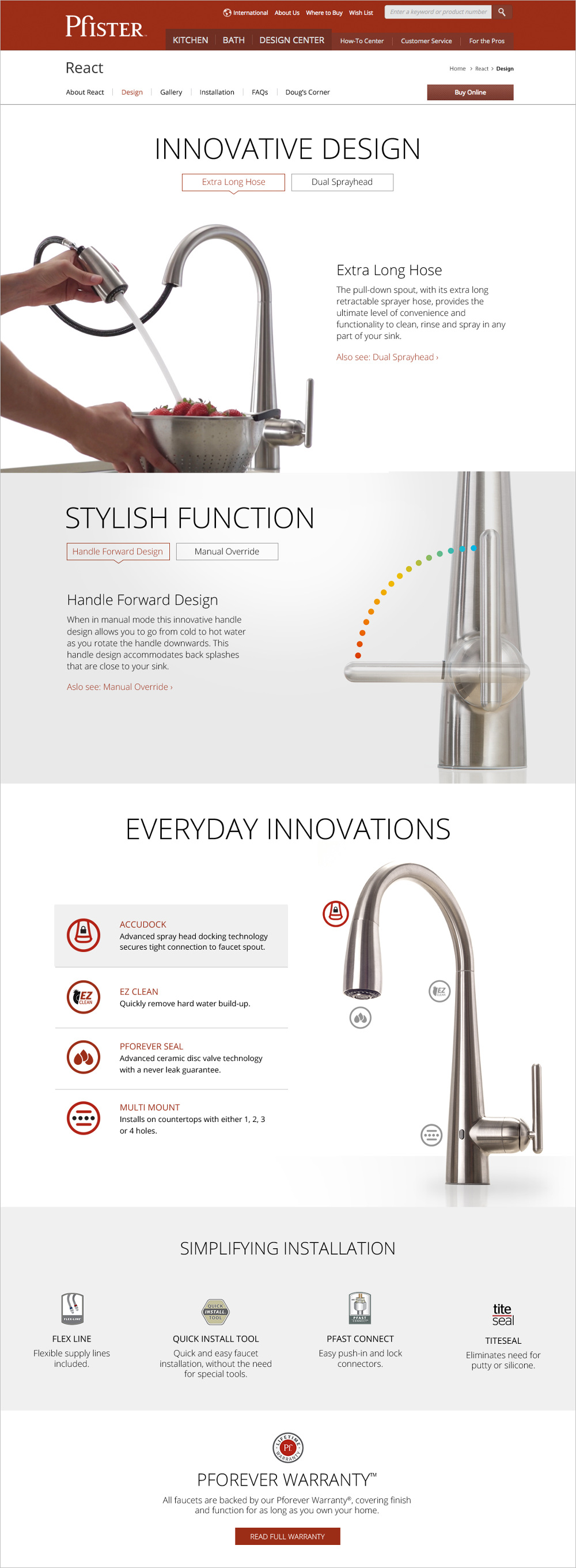 Pfister eFaucet - Vanessa Brown