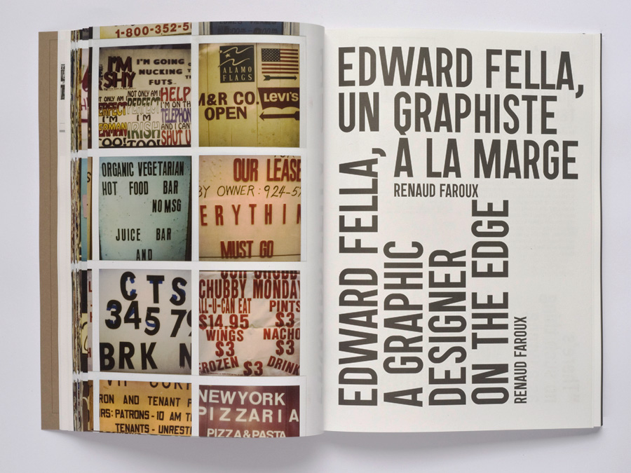 Ed Fella Documents - Cécile Binjamin, design graphique