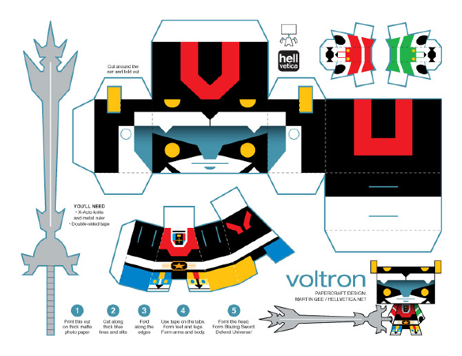 1000+ images about Voltron Printables on Pinterest | The universe ...