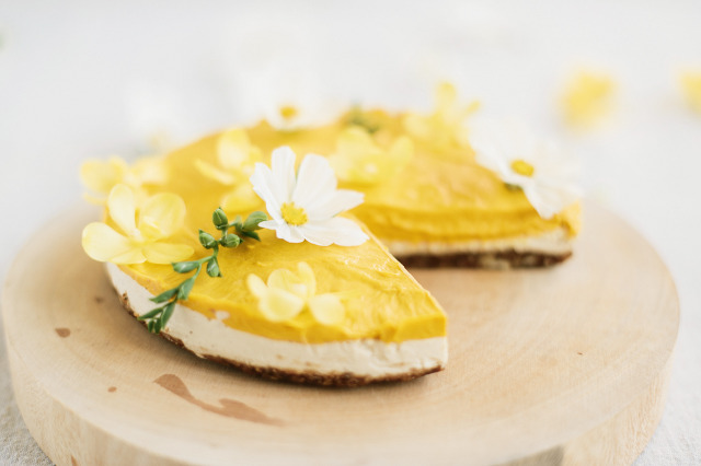 Pumpkin and bee pollen cake - Keke