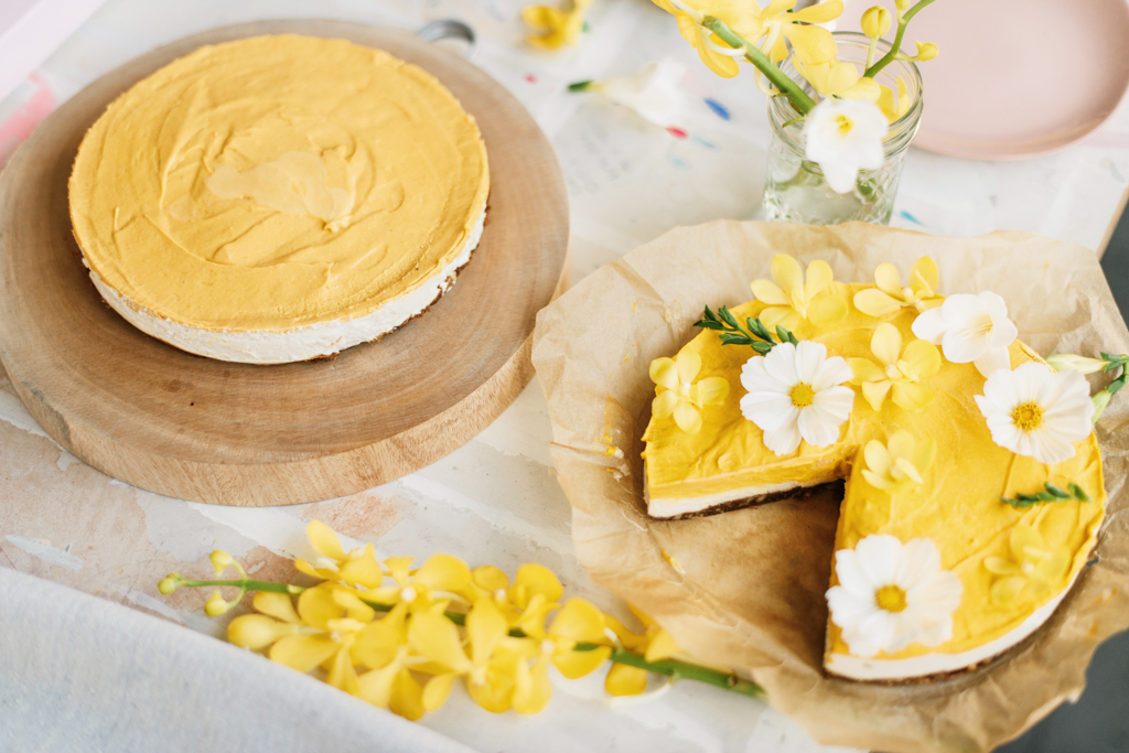 Pumpkin and bee pollen cake - Keke