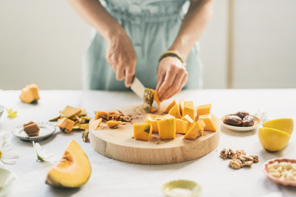 Pumpkin and bee pollen cake - Keke