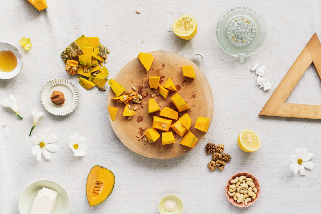 Pumpkin and bee pollen cake - Keke