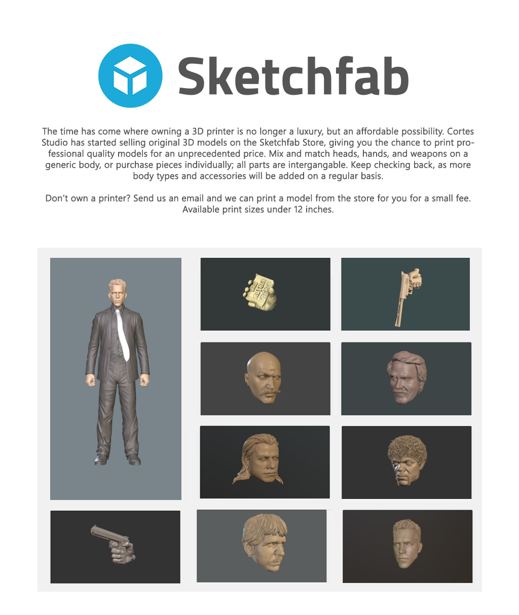 Sketchfab Store - Cortes Studio