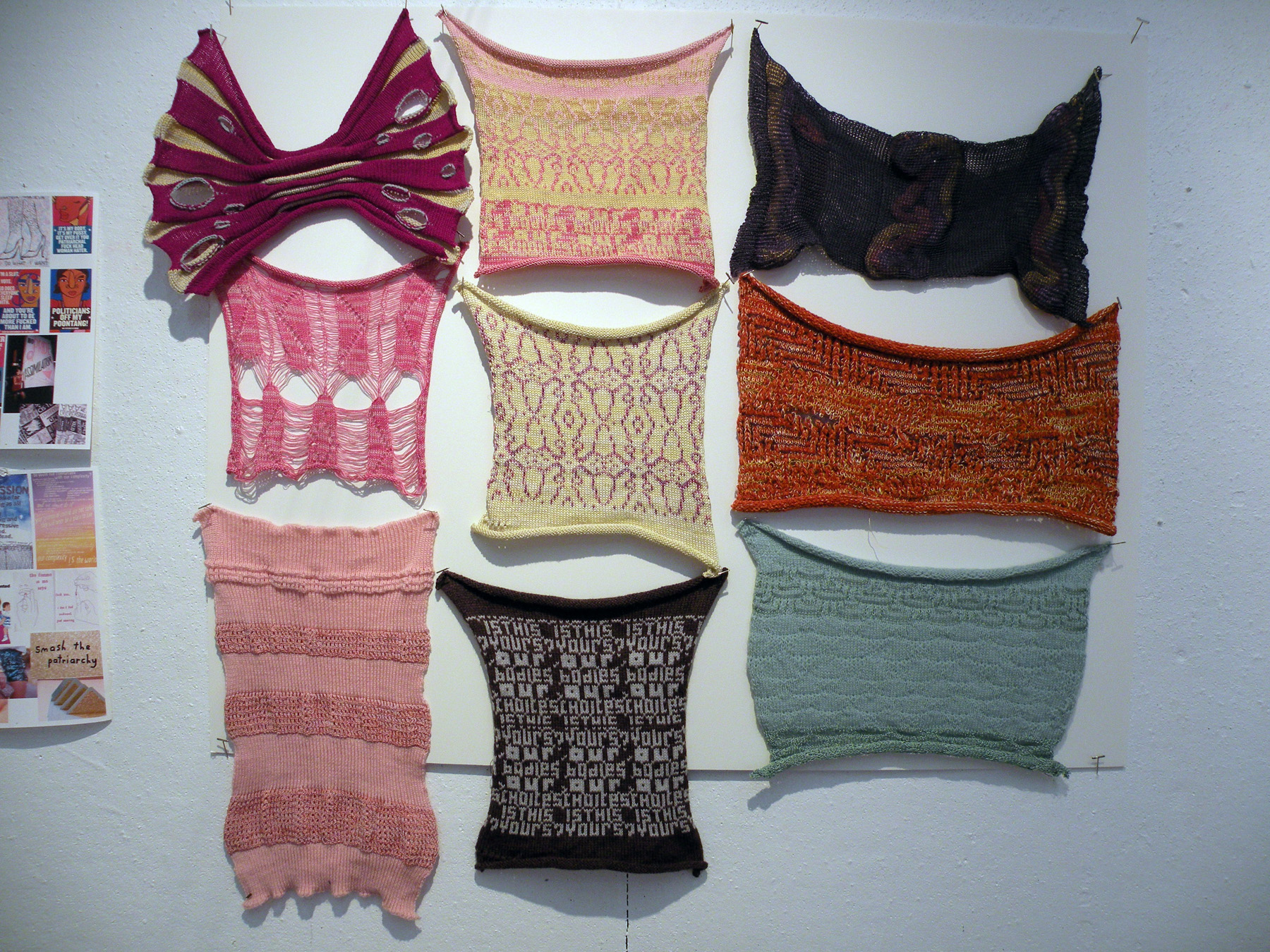 Machine Knit Samples - Ali Blake