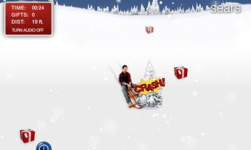 Sears - Sledding Game - Chris Vandette