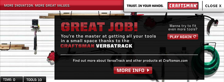 Craftsman - Versatrack Game - Chris Vandette