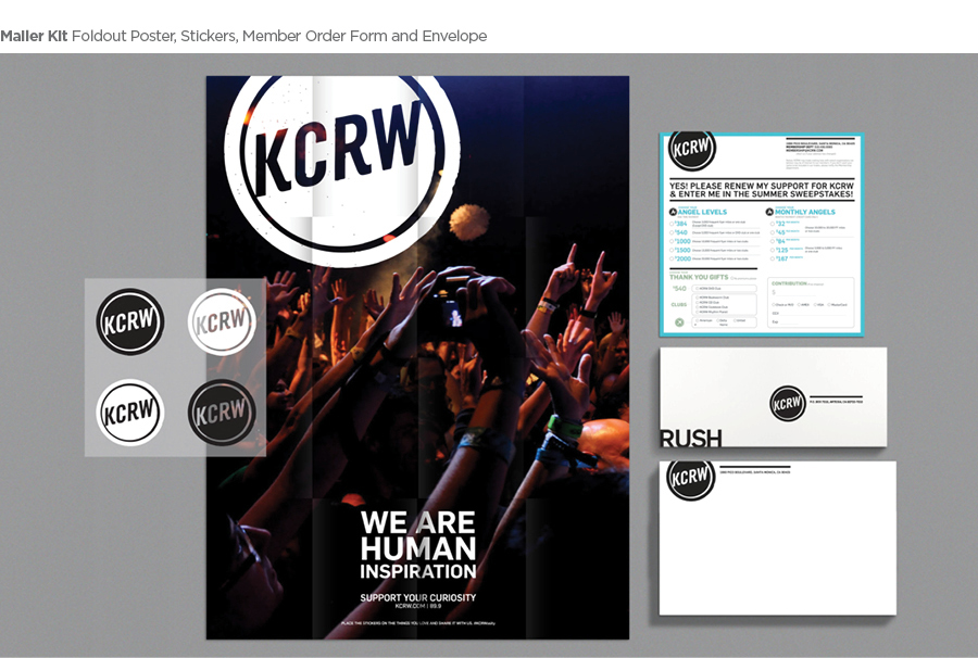 KCRW Brand Campaign - cloudylemon