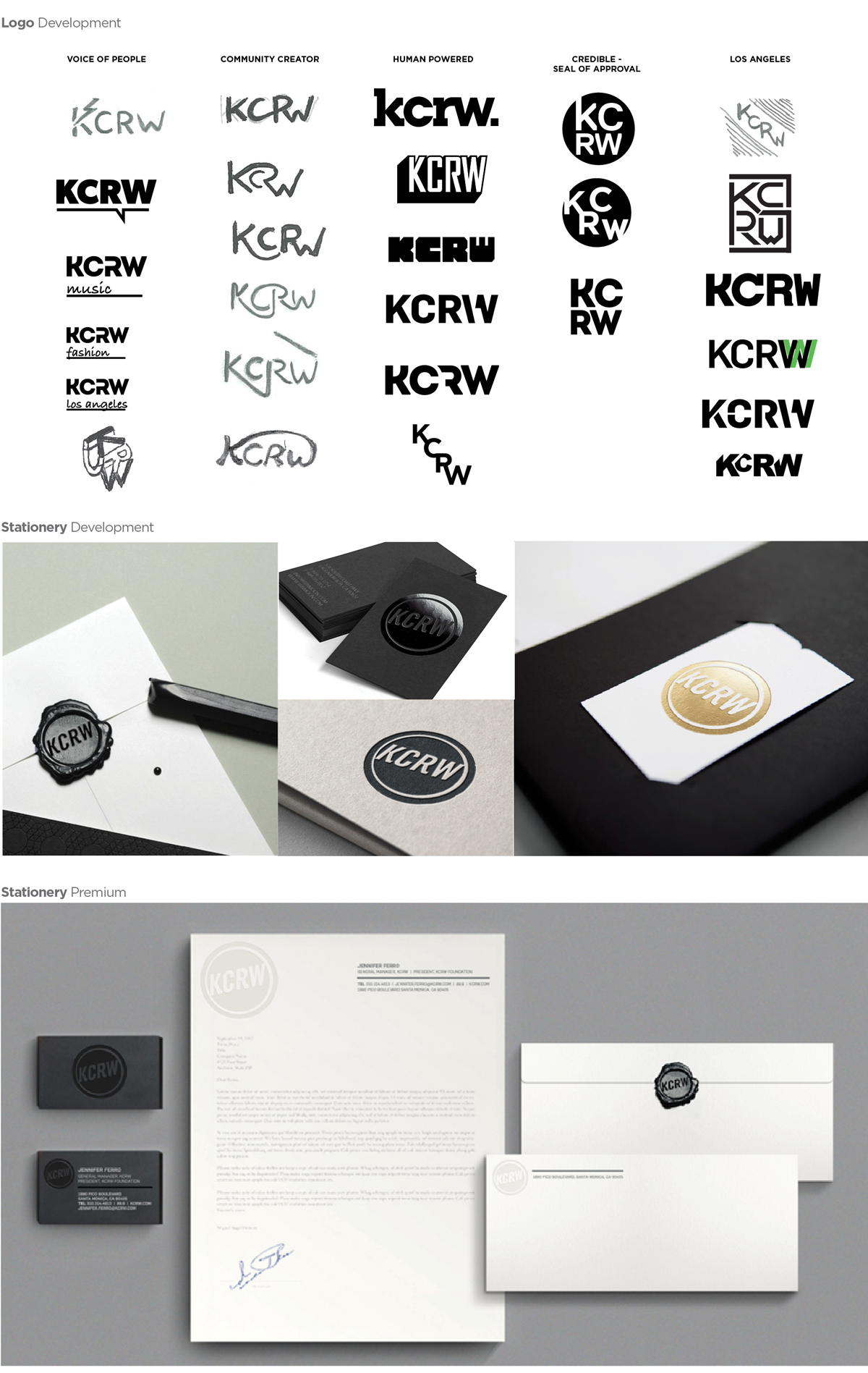 KCRW Brand Campaign - cloudylemon
