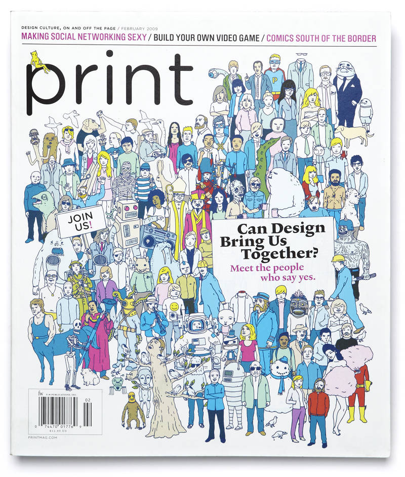 Print Magazine Cover - Andrew Rae