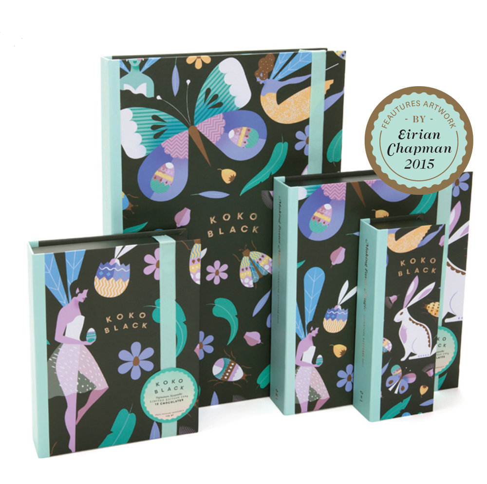 koko Black Easter chocolate boxes - eirianchapman