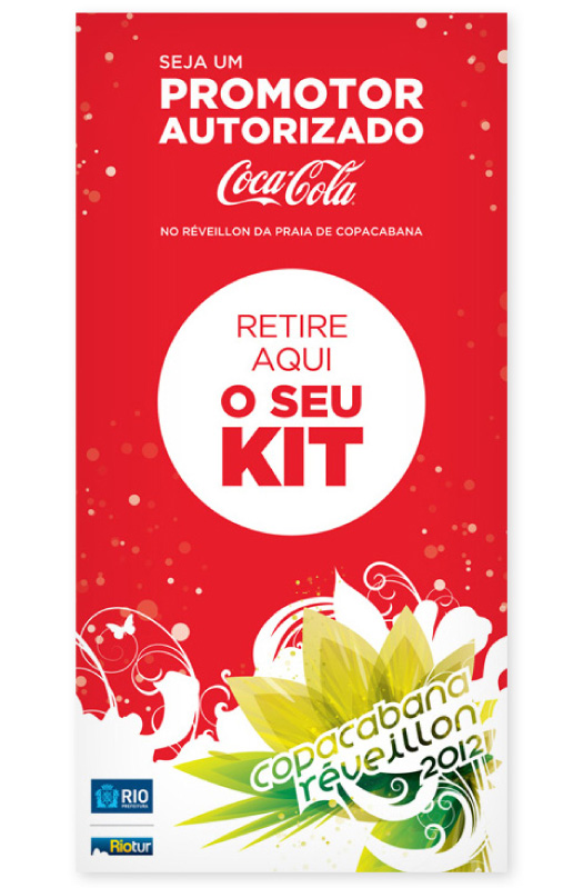 PROMOTOR COCA-COLA - FLAVIA GIL • DESIGNER GRÁFICA