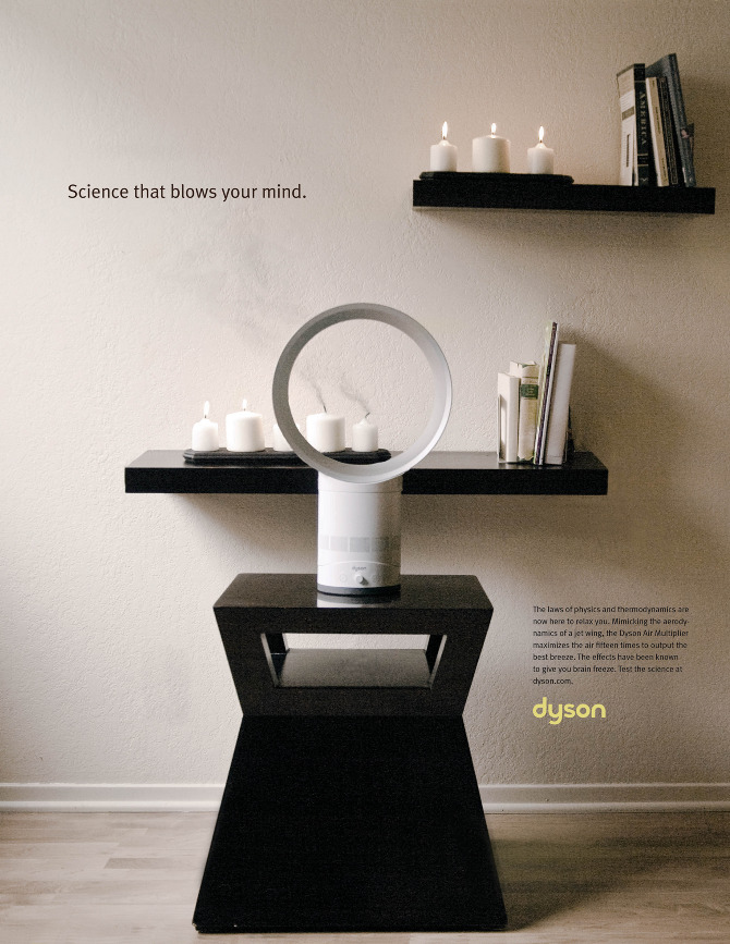 Dyson Air Multiplier Print Ad - gracerobertson.com