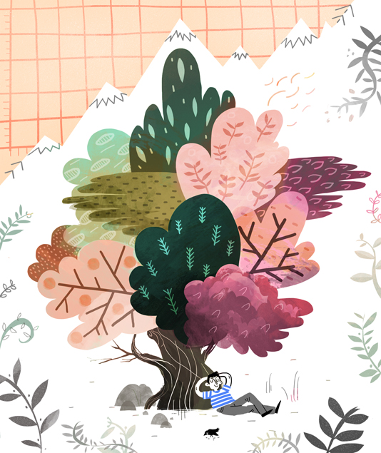 The Progressive - Aleks Sennwald Illustration