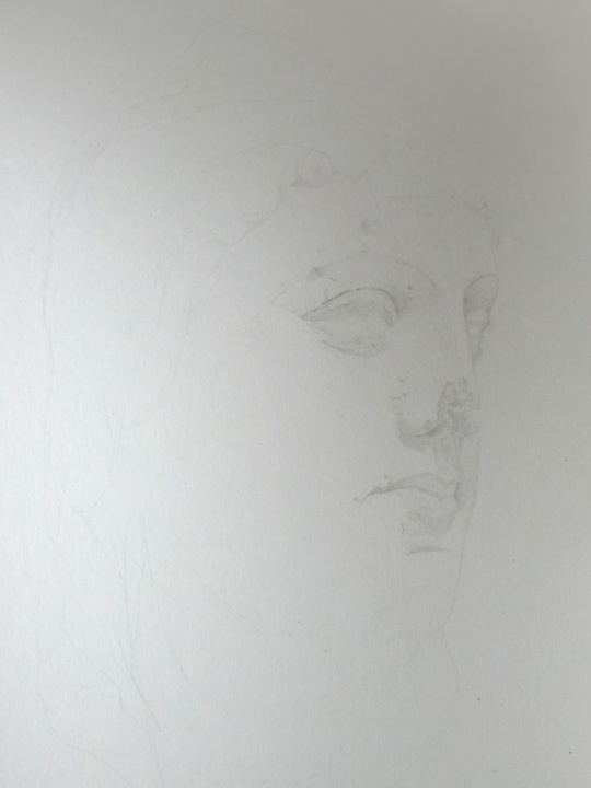 Bodhisattva Graphite Hand Drawing - Phil Parcellano - Design ...