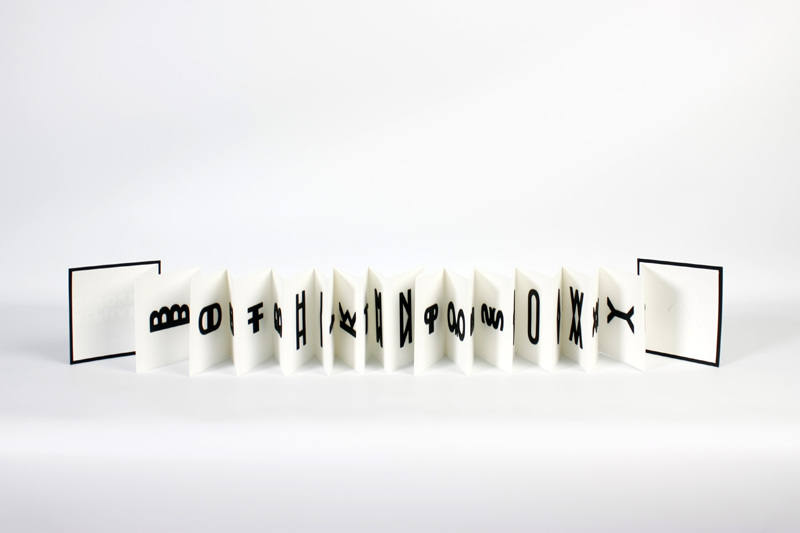 Mirrored Alphabet - Borr Design adventures