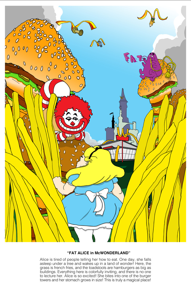 Fast Food Disney - Be Happy Be Smile