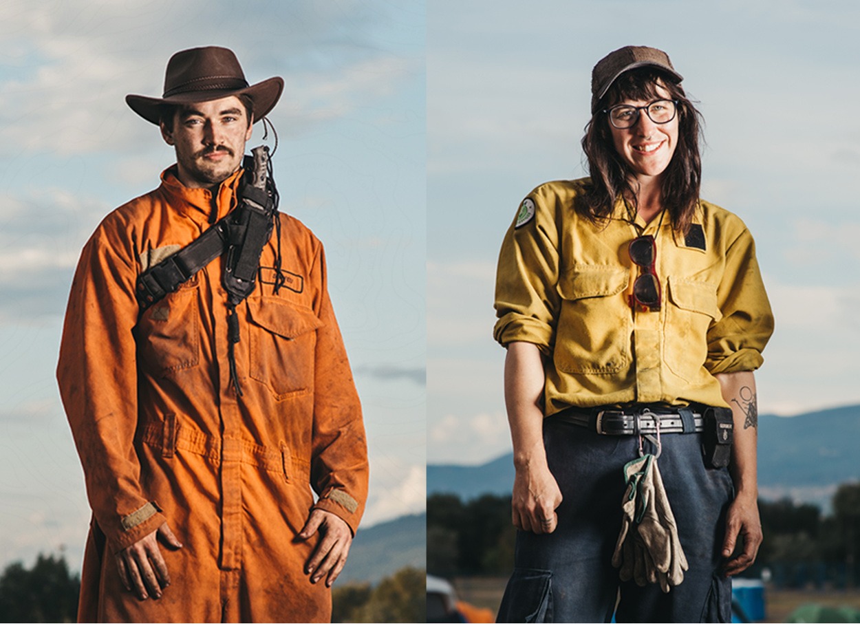 Wildfire Firefighters - photojournalist victoria vancouver - Rick Collins