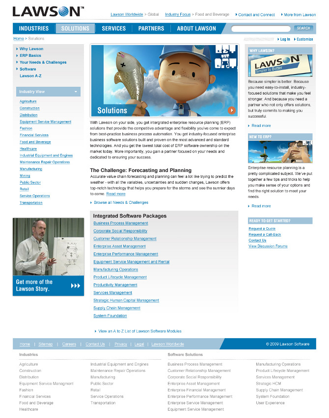 Lawson Software - instantpop, inc.