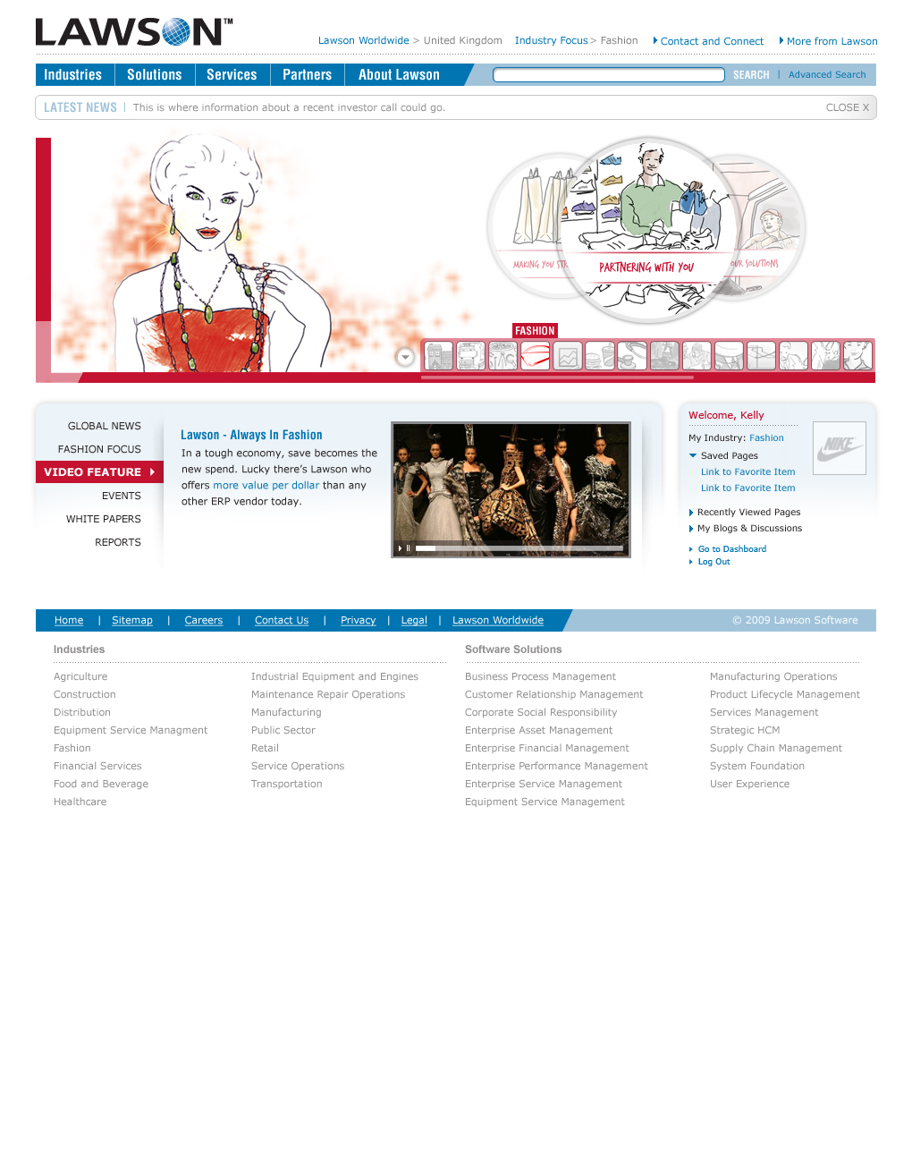 Lawson Software - instantpop, inc.